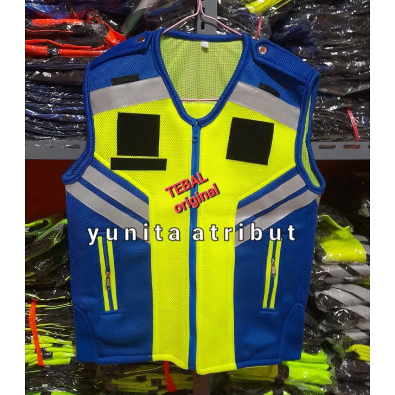 Jual Rompi Touring/Rompi Jalamesh/Rompi Patwal | Shopee Indonesia