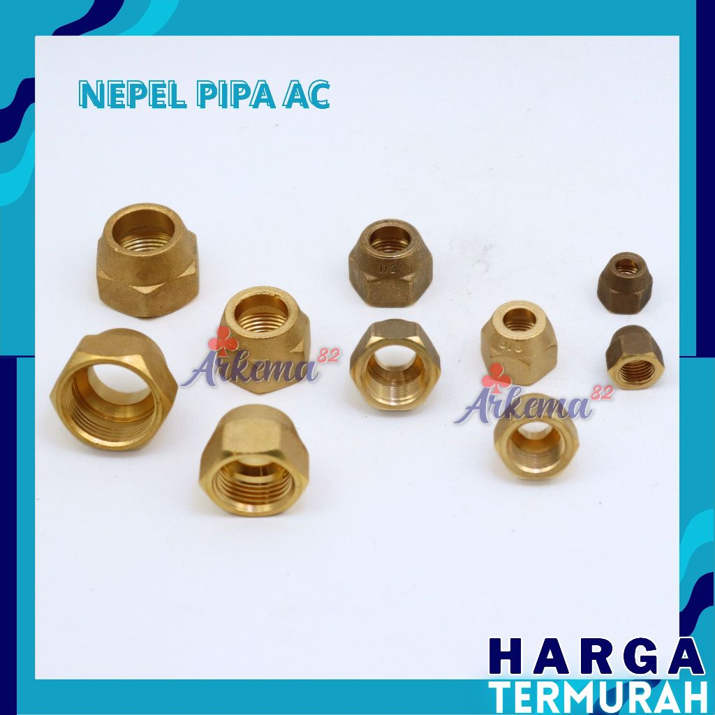 Jual NEPEL AC-DOUBLE NEPEL-NEPEL PIPA AC-NAT AC-NEPEL AC 1/2PK - 5OK I DOBEL NEPEL AC | NUT AC ...