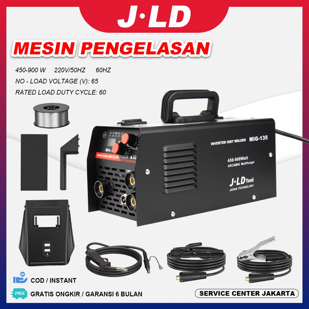 Jual JLD 900W Mesin pengelasan Mesin las Portable Tukang Las Listrik ...