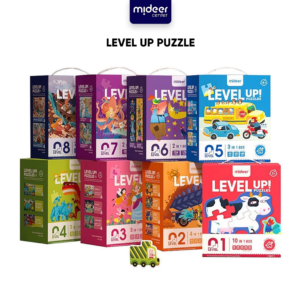 Jual Mideer Level Up Puzzle Level 8 (MAGIC BOOK AND FAIRY TALE, MULAN ...
