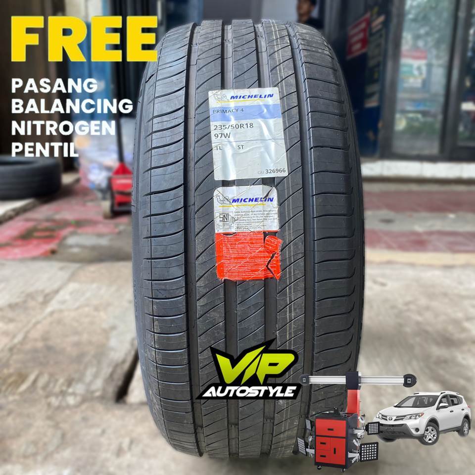 Jual Ban Mobil Merk MICHELIN PRIMACY 4 ST 235 50 R18 - Toko Velg Ban Dan Spooring | Shopee Indonesia