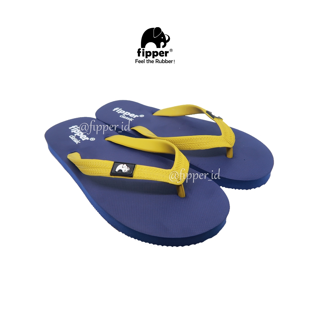 Jual Fipper - Classic Navy / Gold | Shopee Indonesia