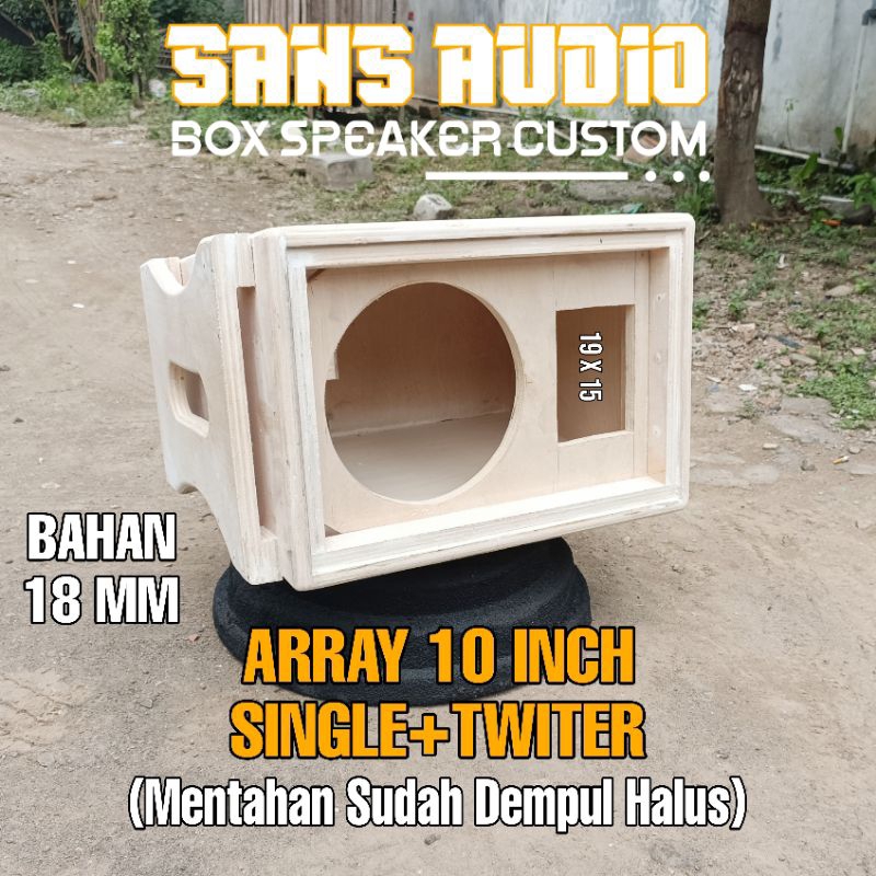 Jual Box array 10 inch single plus twiter | Shopee Indonesia