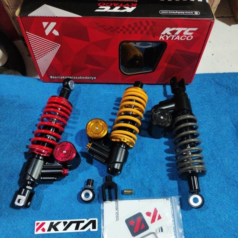 Jual shock ktc kytaco logo baru K KYTA belakang lagi promo Juni-Agustus ...