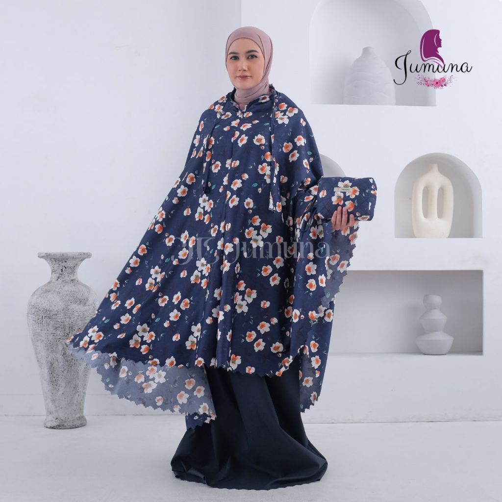 Jual Jumuna - Mukena Travelling Laser Cut Motif Floretta, Lindsay ...