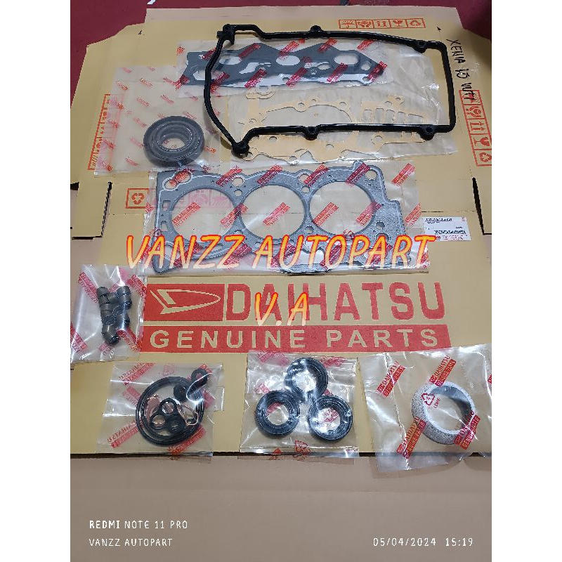 Jual paking set paking full set grafit Daihatsu Xenia 1000cc VVT-i | Shopee Indonesia
