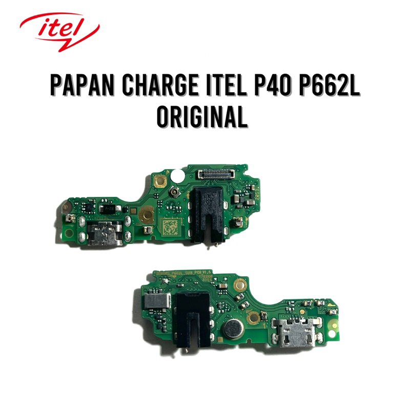 Jual FLEXIBLE BOARD PAPAN CAS CHARGER KONEKTOR ITEL P40 P662L ORIGINAL ...