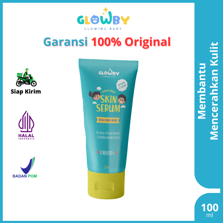 Jual Glowby Skin Serum Anak dan Baby Lotion Pencerah Kulit Bayi dan ...