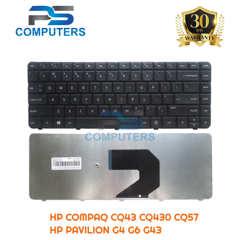 Jual Keyboard Laptop HP 1000 Compaq CQ43 CQ430 HP430 HP431 | Shopee ...