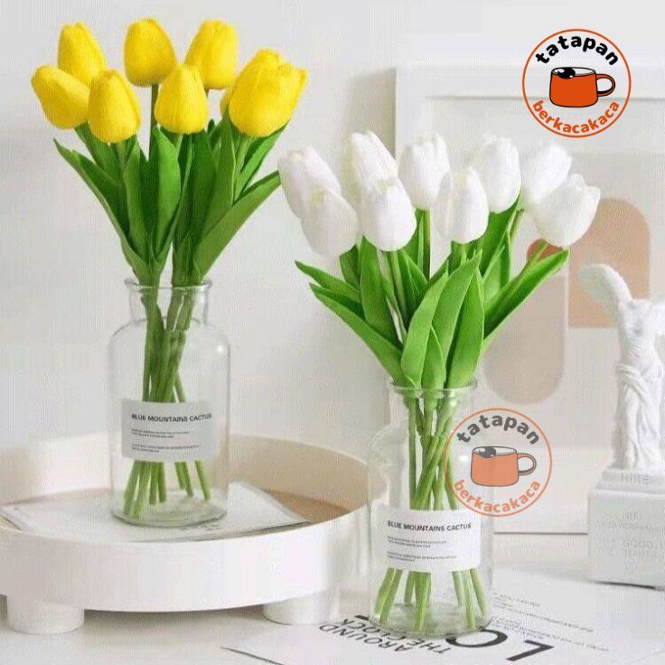 Jual VAS BUNGA BOTOL KACA SCANDINAVIAN BENING 500ML / VAS AESTHETIC ...