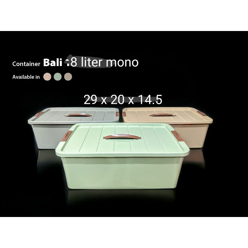 Jual container bali 8 liter / box penyimpanan barang / box organizer ...