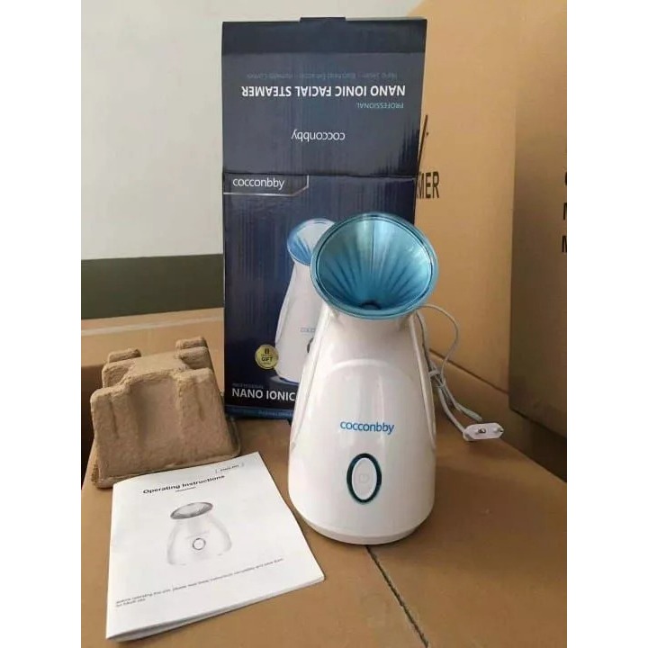 Jual Alat Uap Wajah Nano Ionic Facial Steamer/Humidifier + Alat ...