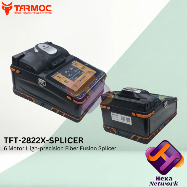 Jual Tarmoc TFT-2822X-SPLICER | 6 Motor Fiber Optic Fusion Splicer Alat ...
