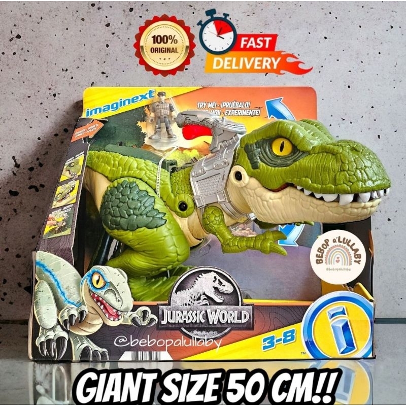 Jual [BIG SIZE] IMAGINEXT MAINAN FIGURE DINOSAURS JURASSIC WORLD ...
