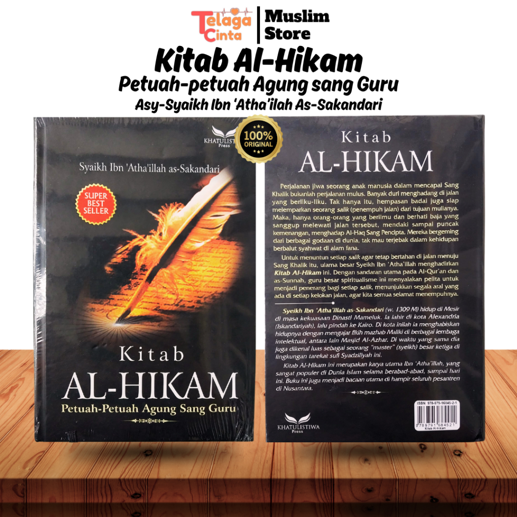 Jual [ DIJAMIN ORIGINAL] Terjemah Kitab Al-Hikam - Syaikh Ibnu Athaillah as-Sakandari - Penerbit ...