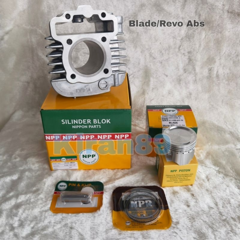 Jual BLOK SEHER BORING SILINDER BLADE KARBU / REVO ABSOLUT ABS + PISTON KIT KWB ORI NPP | Shopee ...