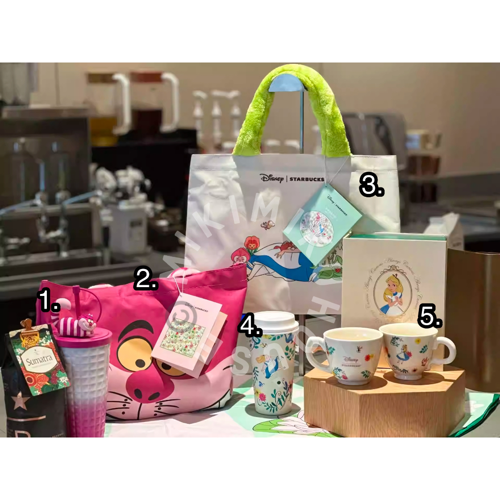 Jual 2024 ALICE IN WONDERLAND STARBUCKS COLLAB OFFICIAL CINA DISNEY MICKEY MINNIE CHINA ...