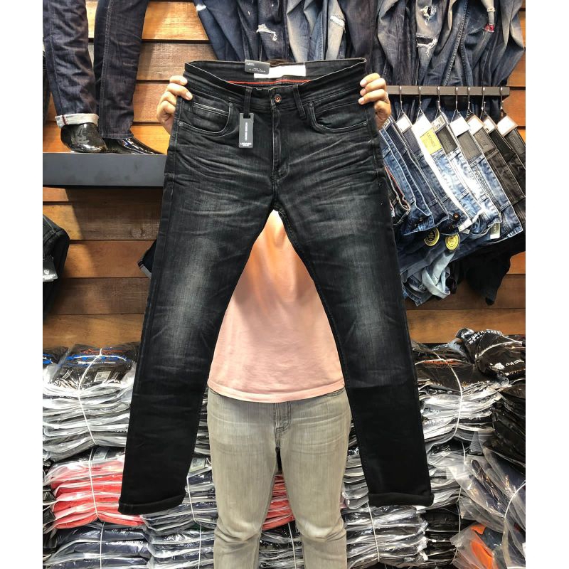 Jual vip denim jeans panjang distro original // jeans lecaso denim ...