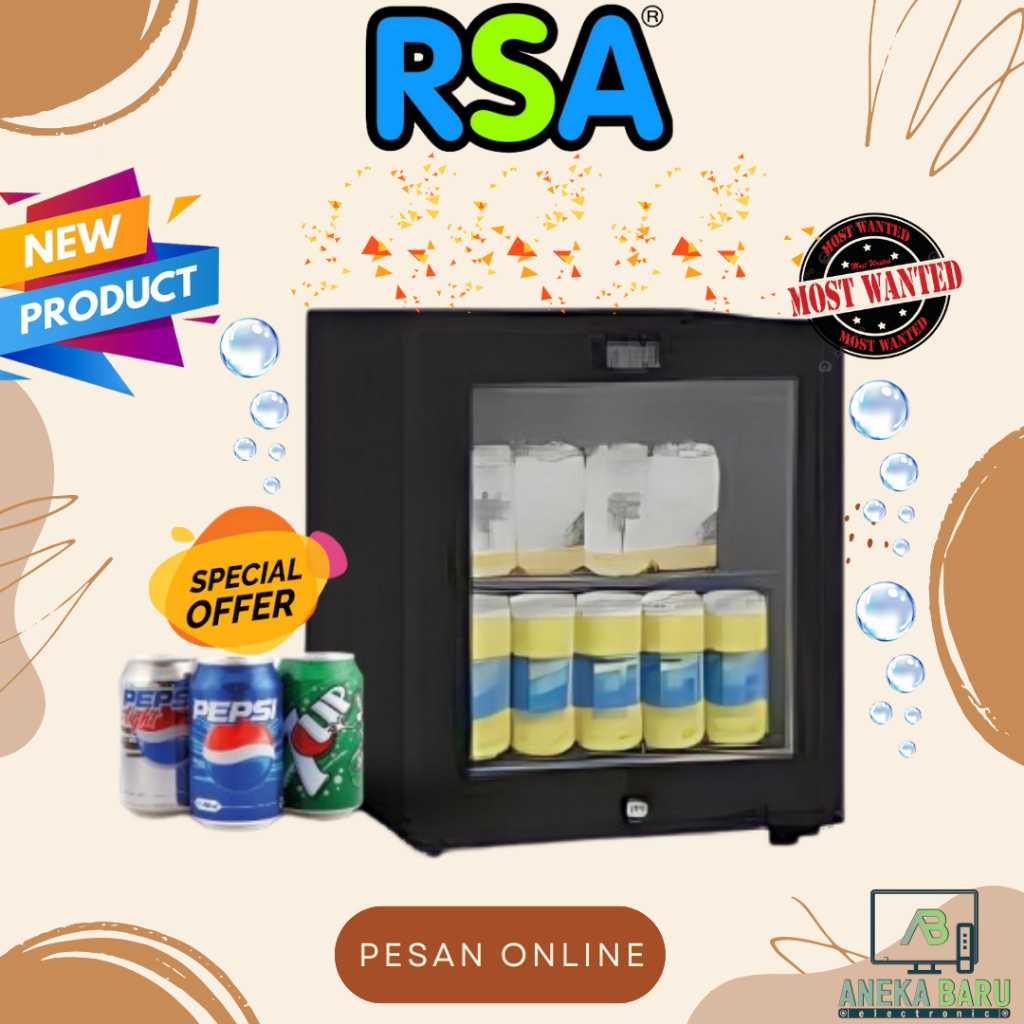 Jual [READY & COD] RSA Portable Showcase Mini Bar LSC-52 / LSC52 / LSC ...