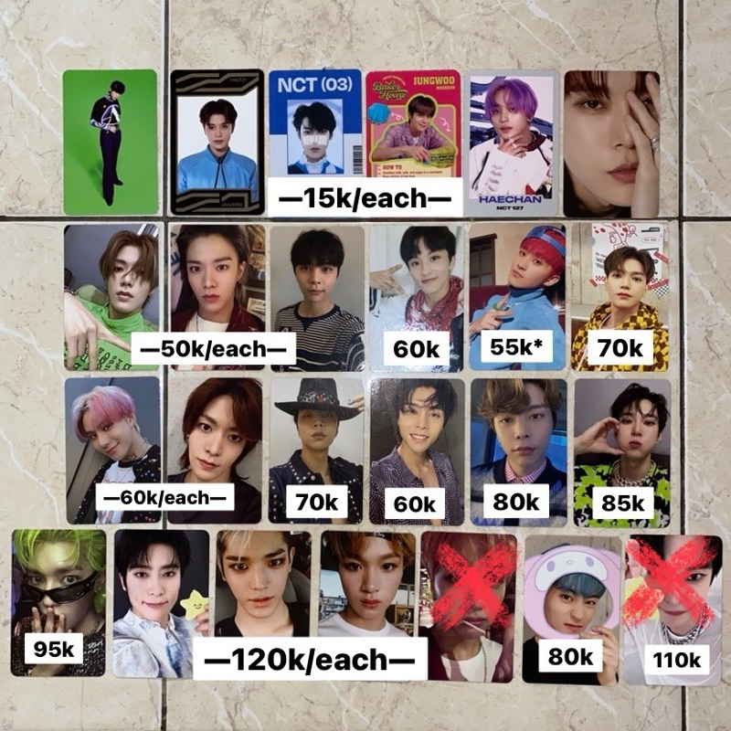 Jual PC NCT 127 DOYOUNG TAEIL JUNGWOO HAECHAN YUTA JOHNNY MARK TAEYONG ...