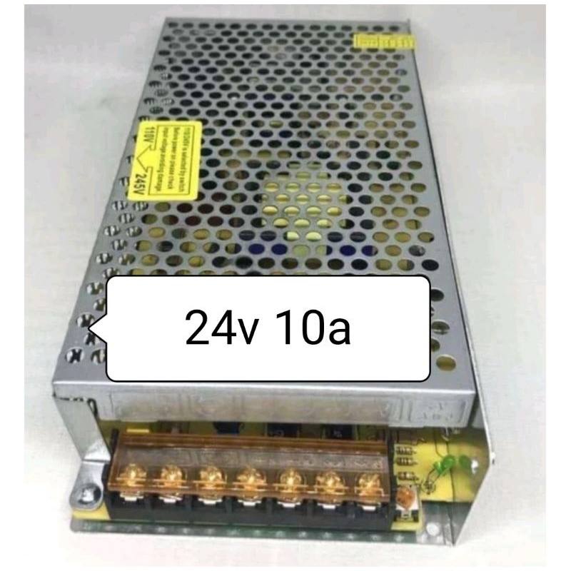 Jual POWER SUPPLY 24V/10A SWITCHING Switching Power Supply 24V 10A/ PSU ...