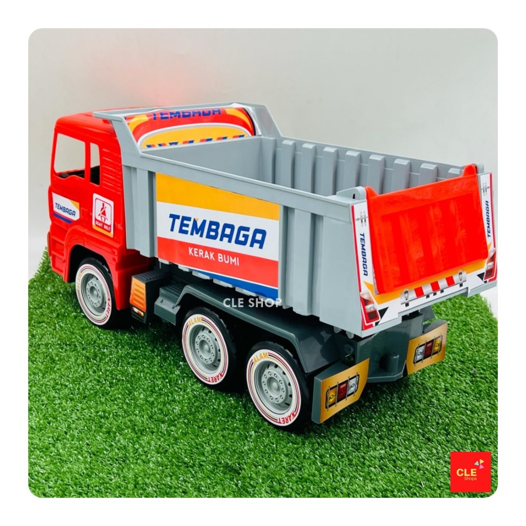 Jual Mainan Mobil Truk Sampah - Dump Truck - Truk Bak Besar konstruksi ...