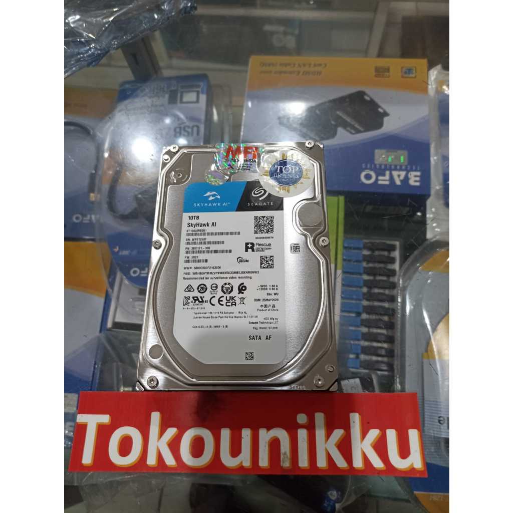 Jual Hardisk SEAGATE SKYHAWK Ai CCTV 10TB | Shopee Indonesia Jual Hardisk SEAGATE SKYHAWK Ai CCTV 10TB | Shopee Indonesia