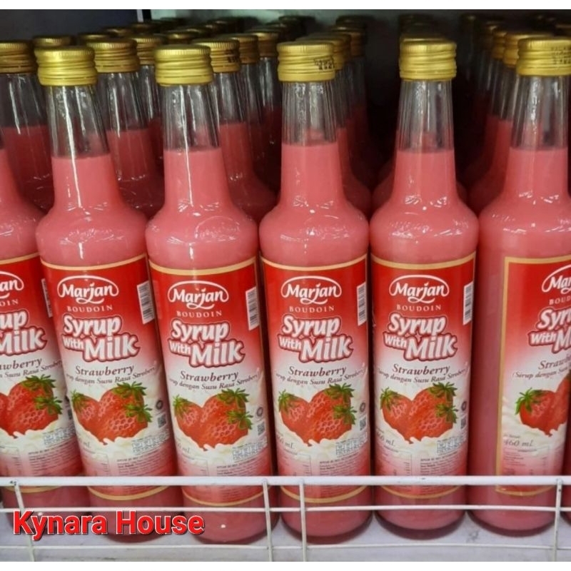 Jual Syrup Marjan Boudoin With Milk Botol 460ml | Shopee Indonesia
