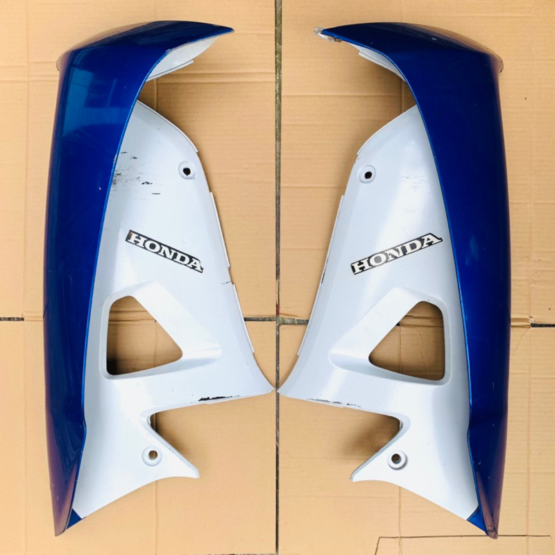 Jual Cover sayap tebeng luar dalam Honda Supra Fit New Biru Putih ...