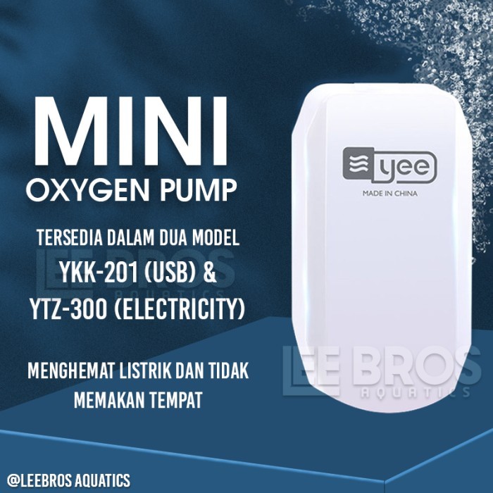 Jual Aerator Pump / Oxygen Pump / Air Pump / USB Aerator Mini | Shopee ...