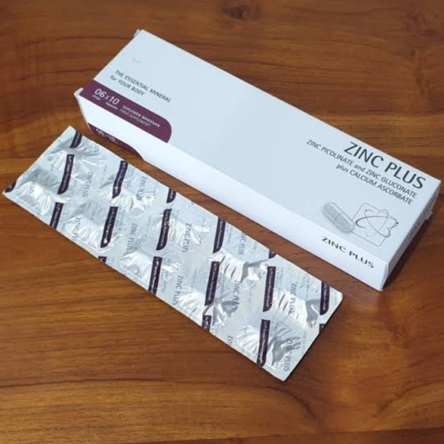 Jual ZINC PLUS STRIP 10 KAPSUL | Shopee Indonesia