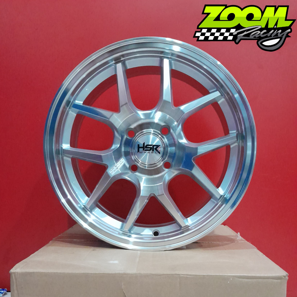Jual Velg mobil brio,agya, sigra, HYURA BOROKO 02 HSR R15X65 H4x100 ...