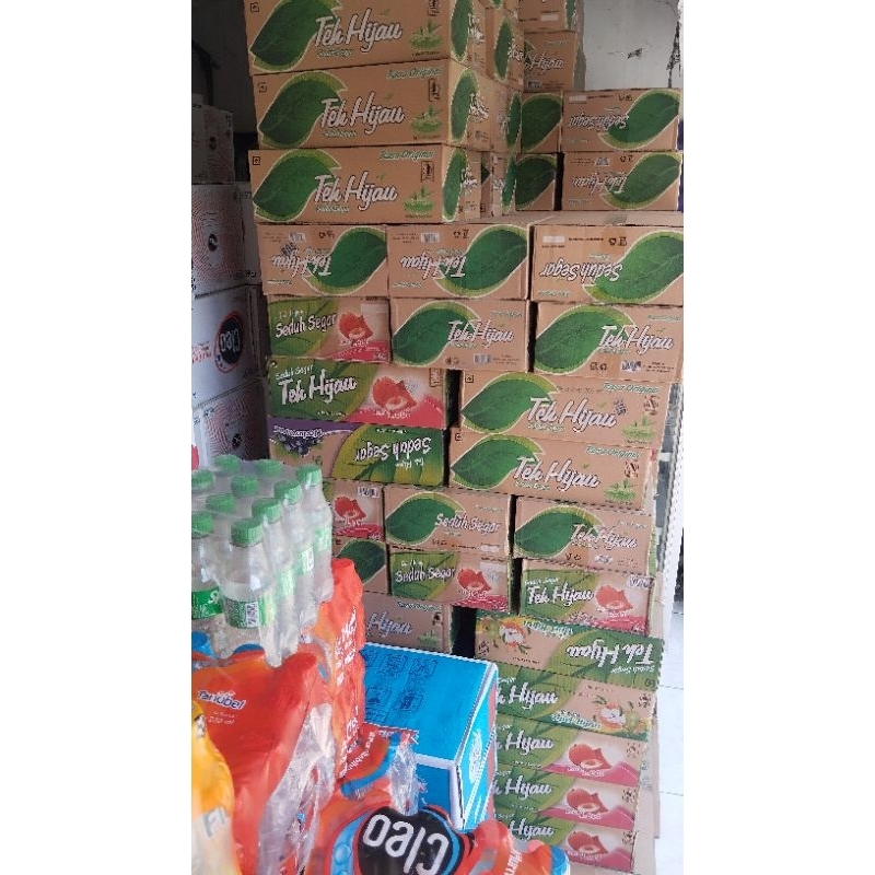 Jual Teh hijau 1 Dus isi 24 cup (PENGIRIMAN INSTANT) | Shopee Indonesia