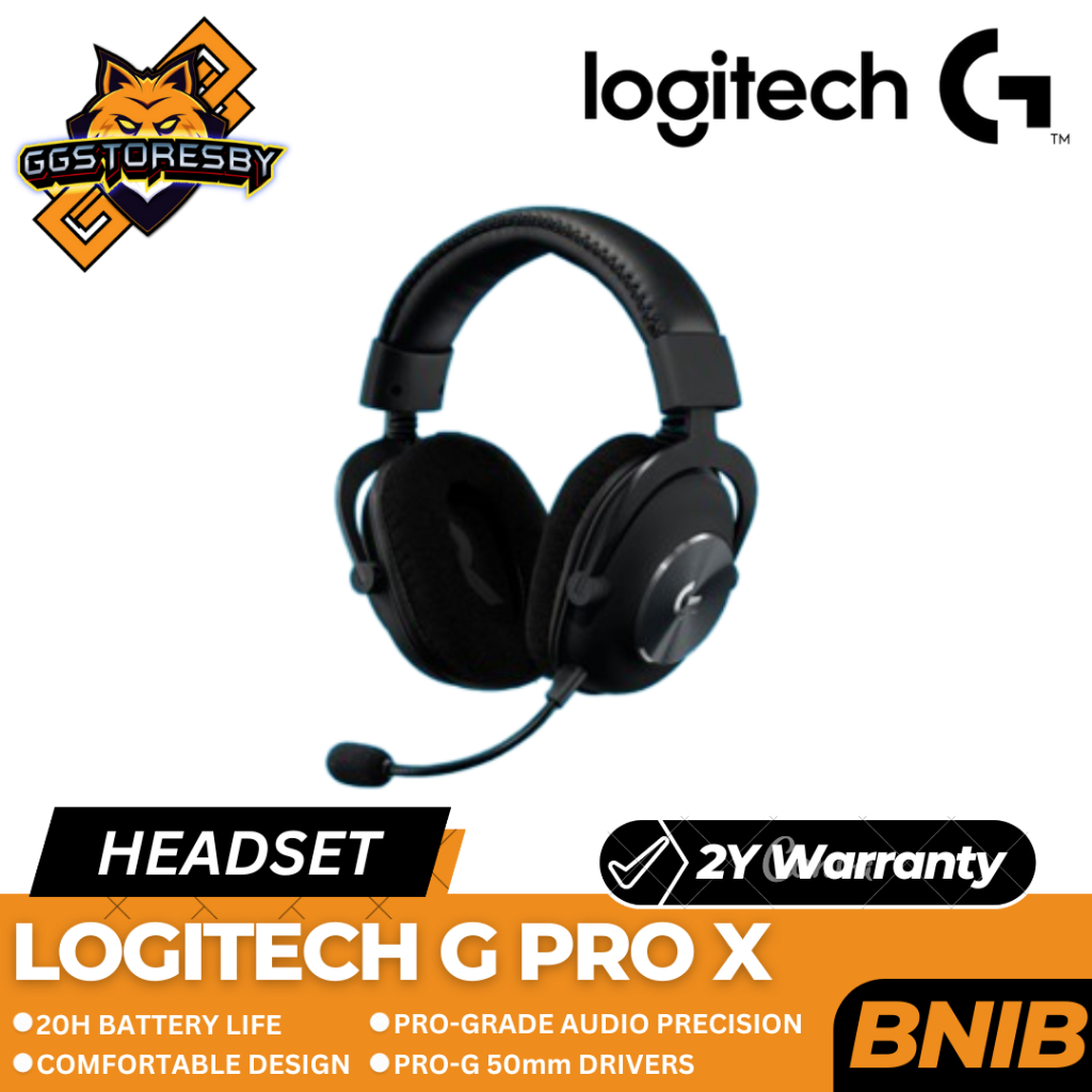 Jual LOGITECH PRO X WIRELESS Gaming Headset | Shopee Indonesia
