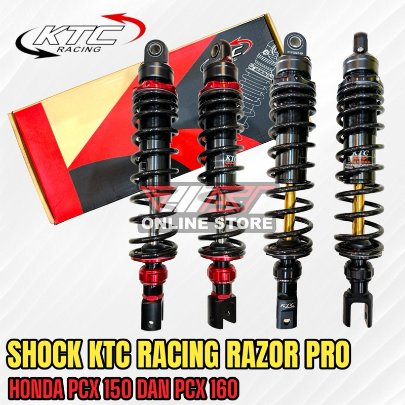 Jual SHOCK KTC RACING RAZOR PRO HONDA PCX 150 PCX 160 ORIGINAL | Shopee ...
