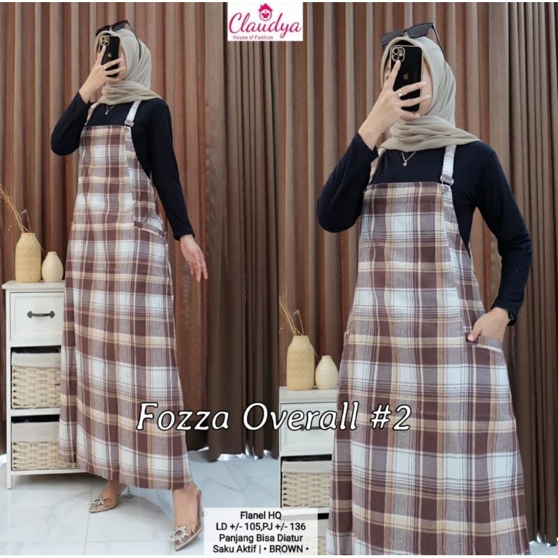 Jual Yossa, Fozza Overall by Claudya Overall Bagus Cantik Polos ...
