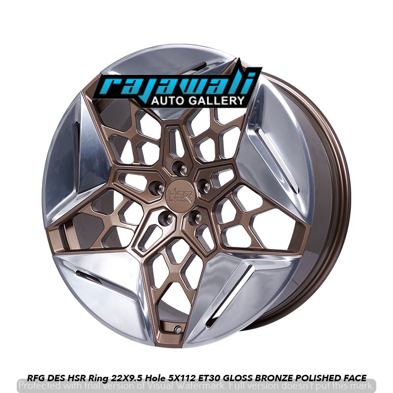 Jual Velg Mobil Hsr Ring 22 Original Hsr Type RFG DES Untuk Mercedes ...