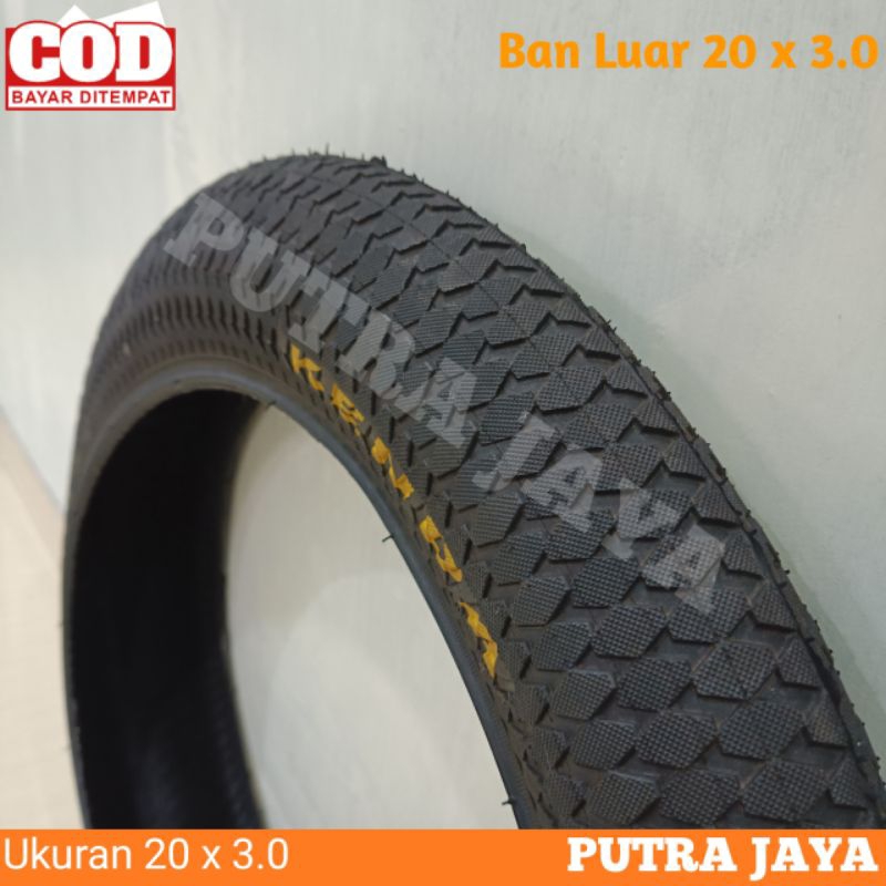 Jual KENDA 20 x 3.0 Ban Luar Sepeda 20 plus ban dalam Sepeda BMX Murah High Quality | Shopee ...