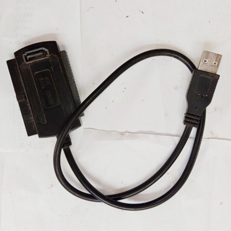 Jual converter ide to usb / kabel colokan soket ide ke usb ps2 ...