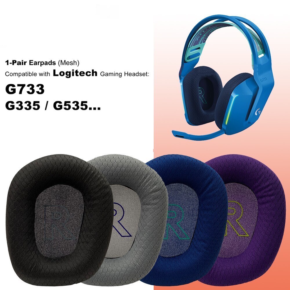 Jual Premium Earpads Logitech G733 G335 G535 Headphone Foampad Earcup | Shopee Indonesia