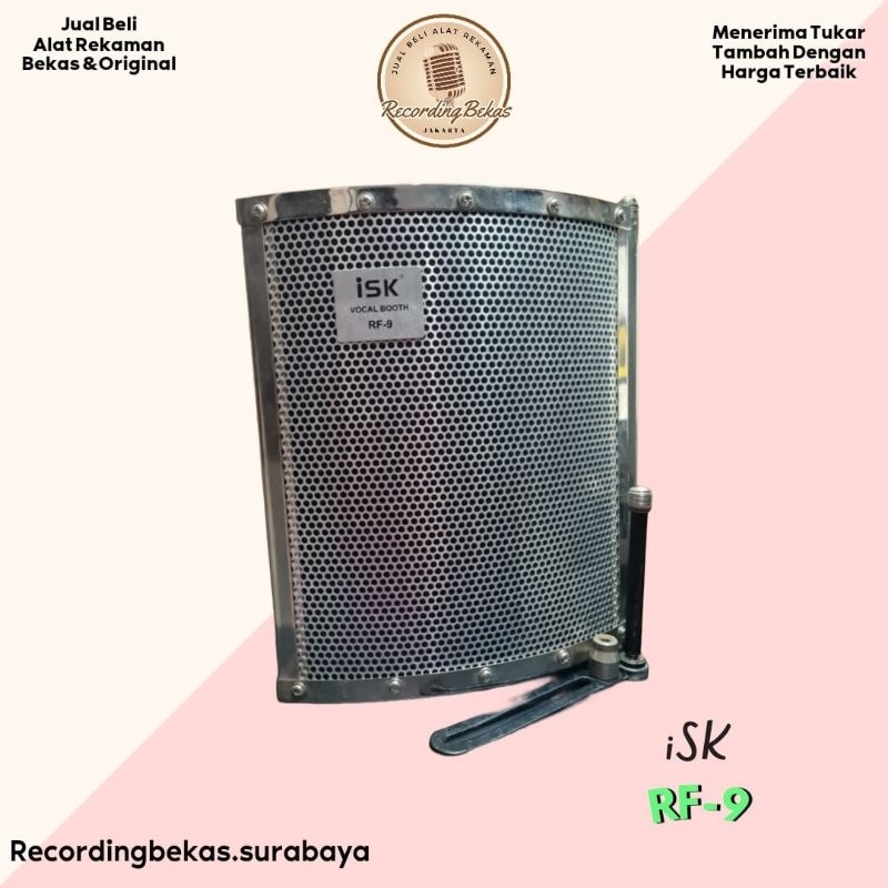 Jual Vocal Booth iSK RF-9 (Bekas) | Shopee Indonesia
