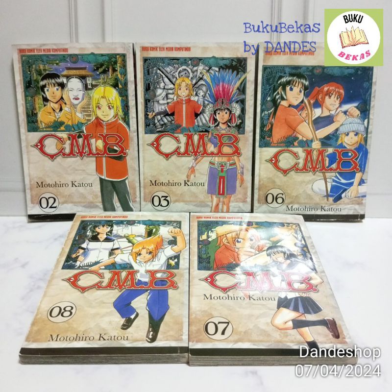 Jual C. M. B by Motohiro Katou (Elex Media) Komik Manga Bekas Preloved Cabutan CMB | Shopee ...