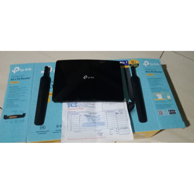 Jual TP-Link TL-MR6400 Modem 4G LTE Router Support SIM Card | Shopee ...