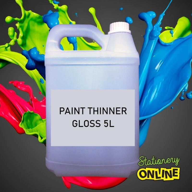 Jual thinner cat gloss 5 liter | Shopee Indonesia