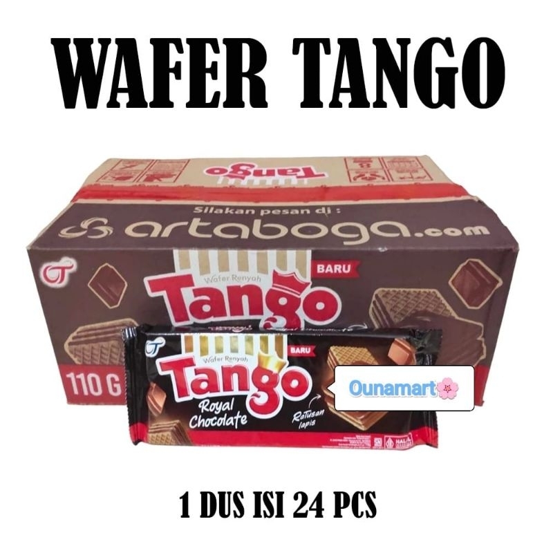 Jual TANGO WAFER 110 GR KARTONAN ISI 24 pcs | Shopee Indonesia
