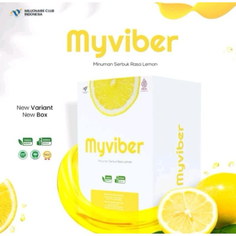 Jual My Viber dari MCI Rasa Lemon 1 box isi 18 sachet | Shopee Indonesia