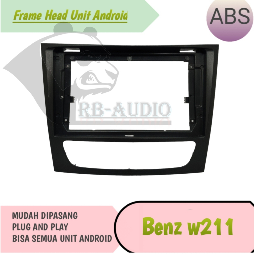 Jual Frame Head Unit Android Mercedes Benz E-Class W211 9 inch | Shopee ...