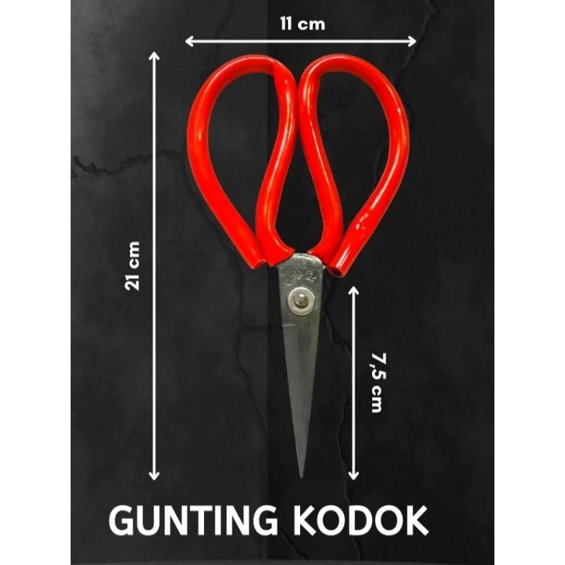 Jual gunting bentuk kodok untuk seng, karton tebal, kain gunting tajam ...