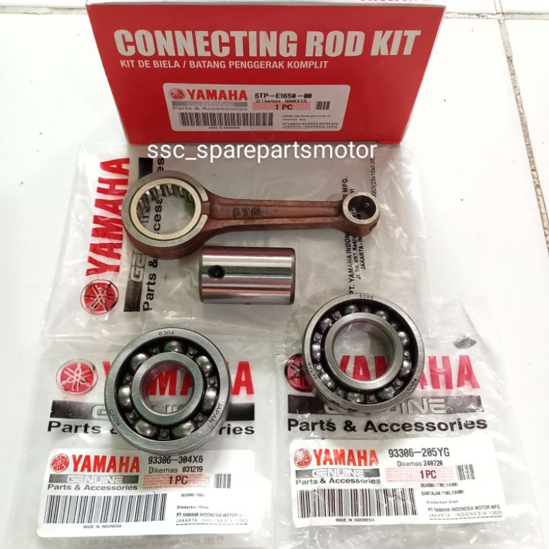 Jual Paket Stang Seher Jupiter Z New Vega R New + Bearing kruk As kiri kanan 6205 6304 (5TP /5TN ...