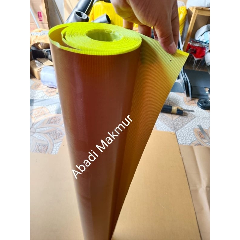 Jual Kain Kertas teflon Ada Lem 0,13mm X lebar 100cm X 100cm (ada lem ...